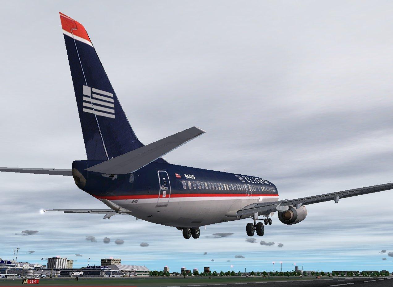 LIVERIES INLCUDED IN EUROPE PACK: USAIR, PIEDMONT, ALASKA, VARIG