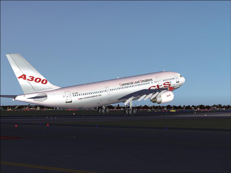 This Airbus A300-600R package includes: