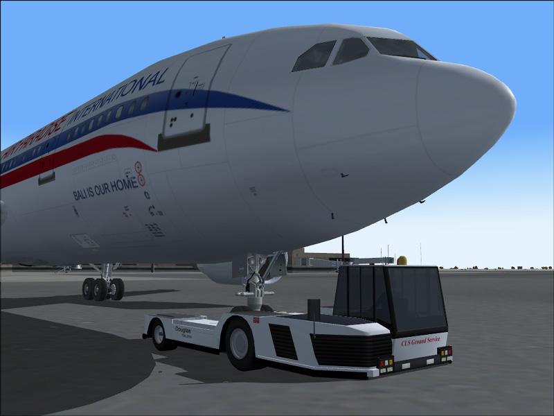 This Airbus A300-600R package includes: