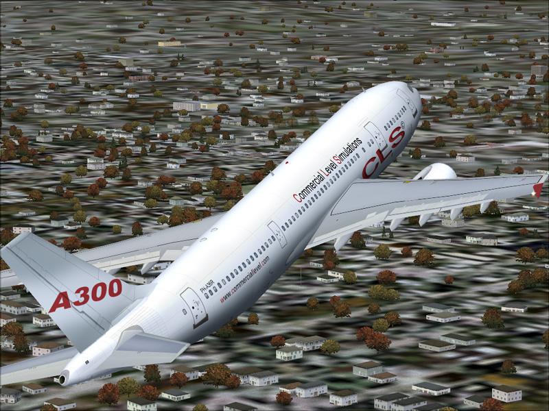 This Airbus A300-600R package includes: