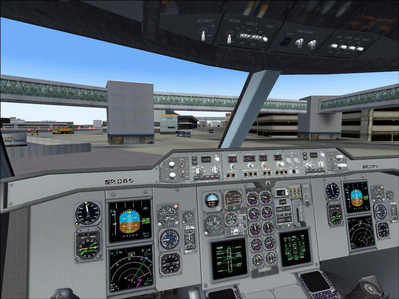 This Airbus A300-600R package includes: